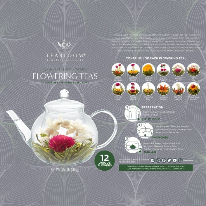 Blooming Tea Balls | Superior Teaware | Teabloom