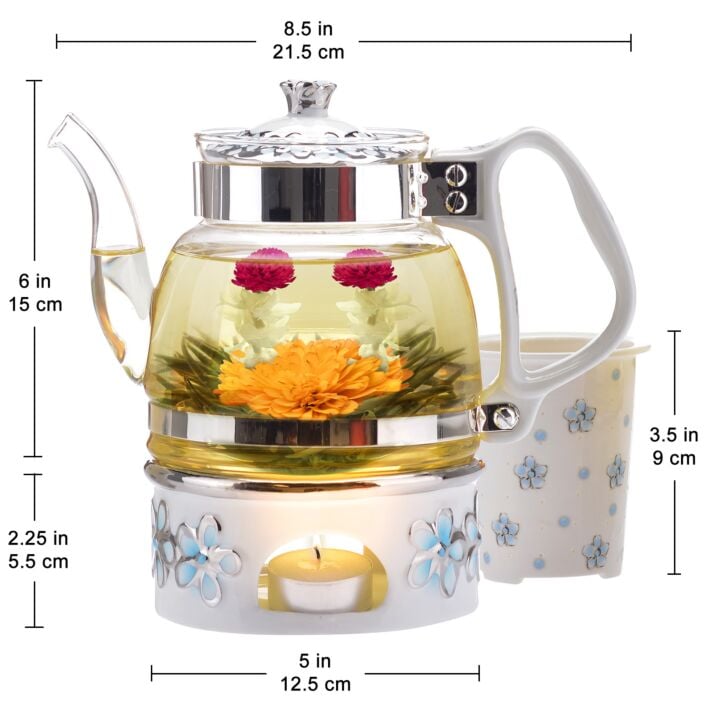 Princess Teapot Set | Inspired By Monaco | Teabloom